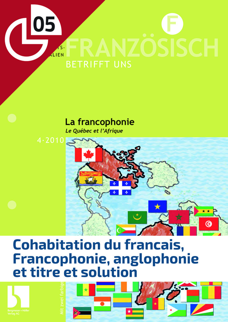 Cohabitation du francais, Francophonie, anglophonie et titre et ...