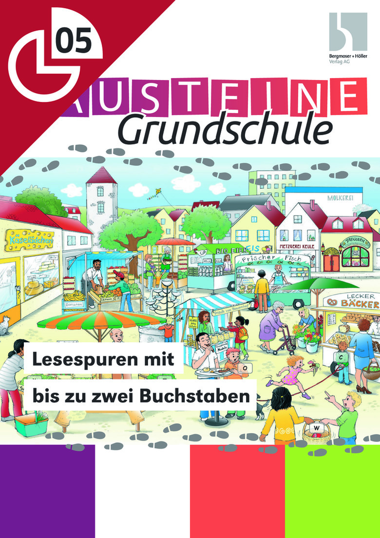 Lesespuren mit bis zu zwei Buchstaben | Bausteine Grundschule | Deutsch ...